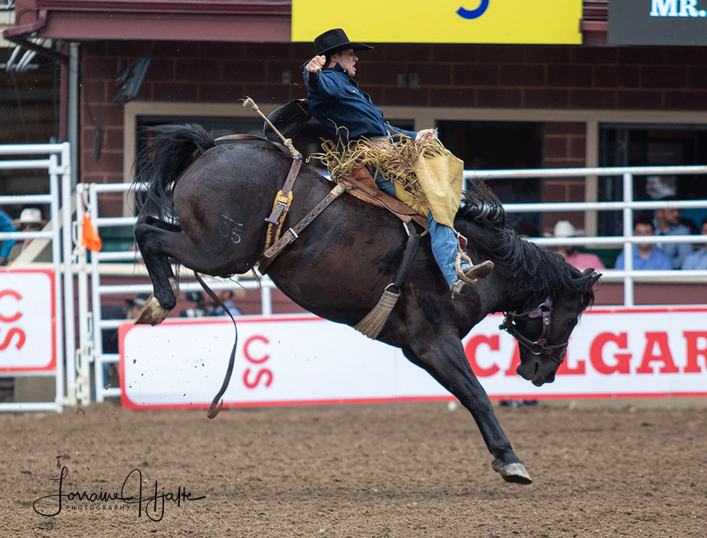 2 locals are going to the Saddle Bronc finals at Calgary Stampede ...