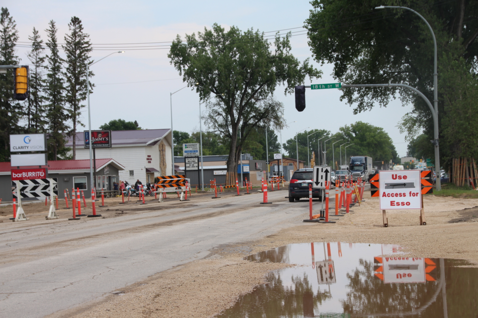 City manager speaks on disrupted business due to Saskatchewan Avenue ...