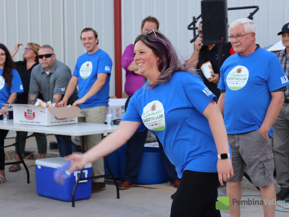 Jason Domansky won a shed filled with stuff at the Summer Shedtacular ...