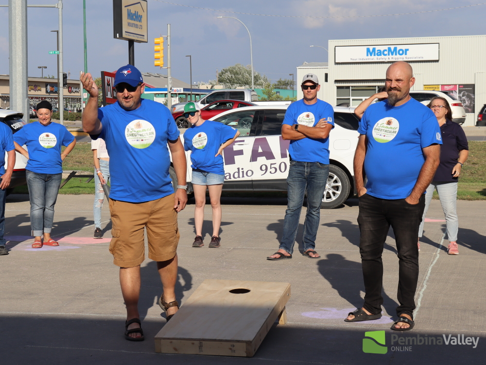 Jason Domansky won a shed filled with stuff at the Summer Shedtacular ...