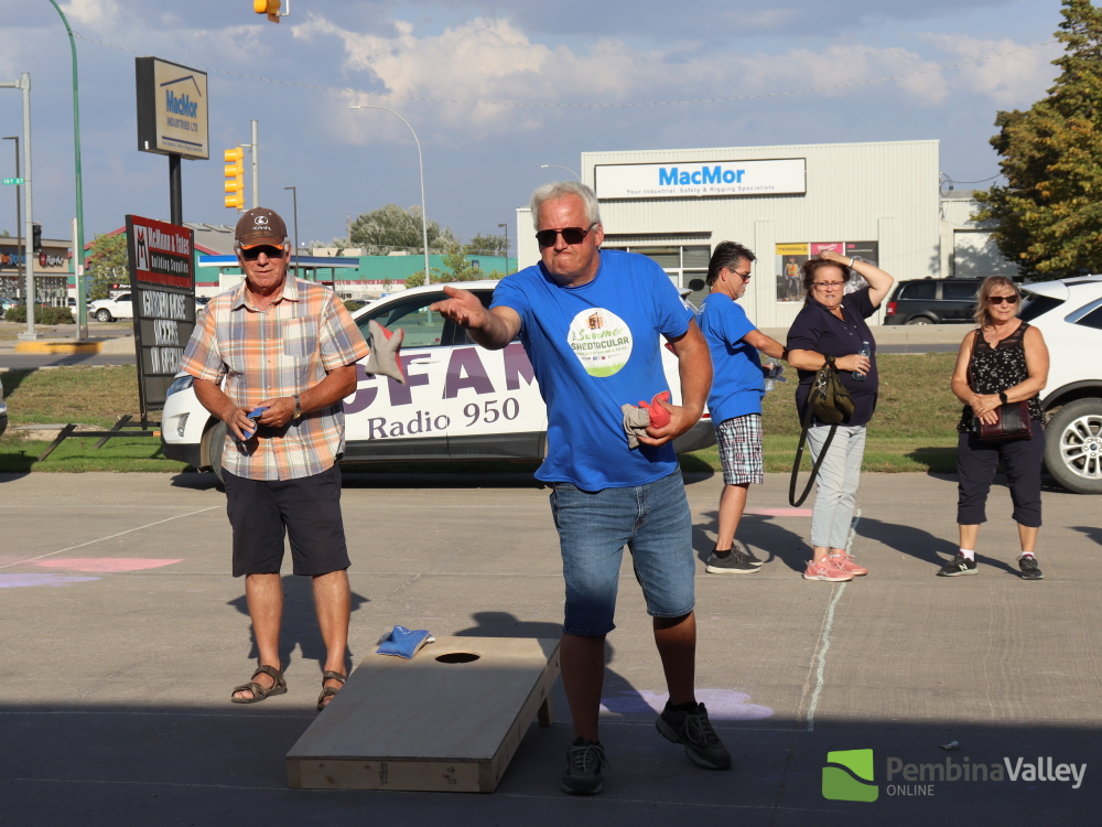 Jason Domansky won a shed filled with stuff at the Summer Shedtacular ...