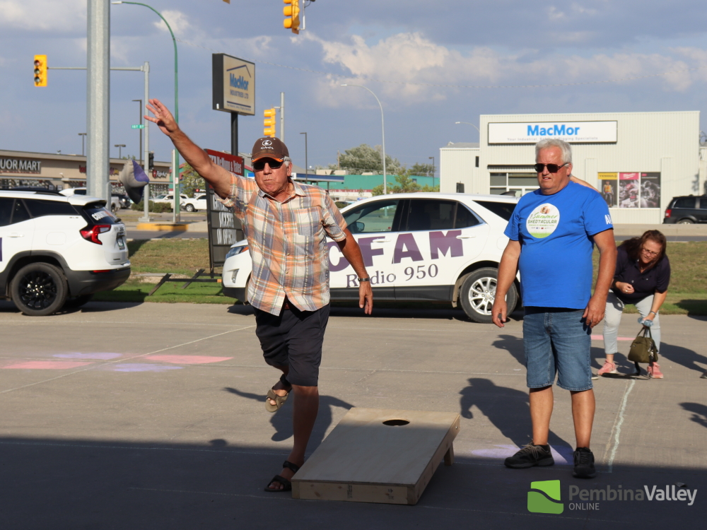 Jason Domansky won a shed filled with stuff at the Summer Shedtacular ...