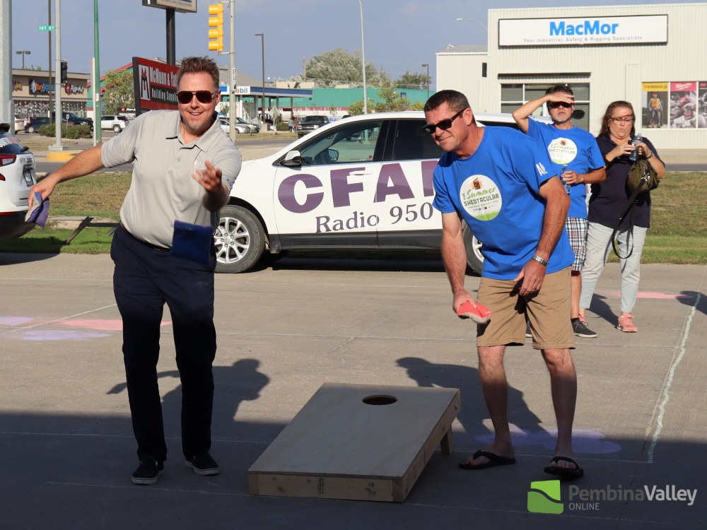 Jason Domansky won a shed filled with stuff at the Summer Shedtacular ...