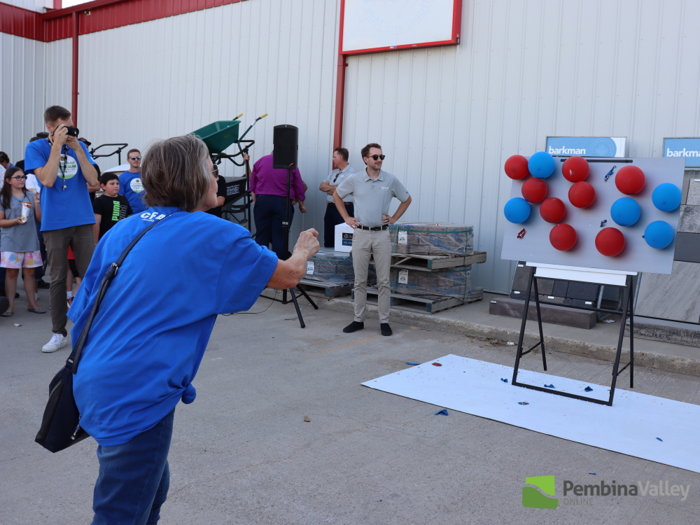 Jason Domansky won a shed filled with stuff at the Summer Shedtacular ...