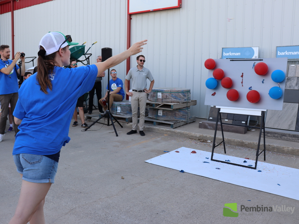 Jason Domansky won a shed filled with stuff at the Summer Shedtacular ...