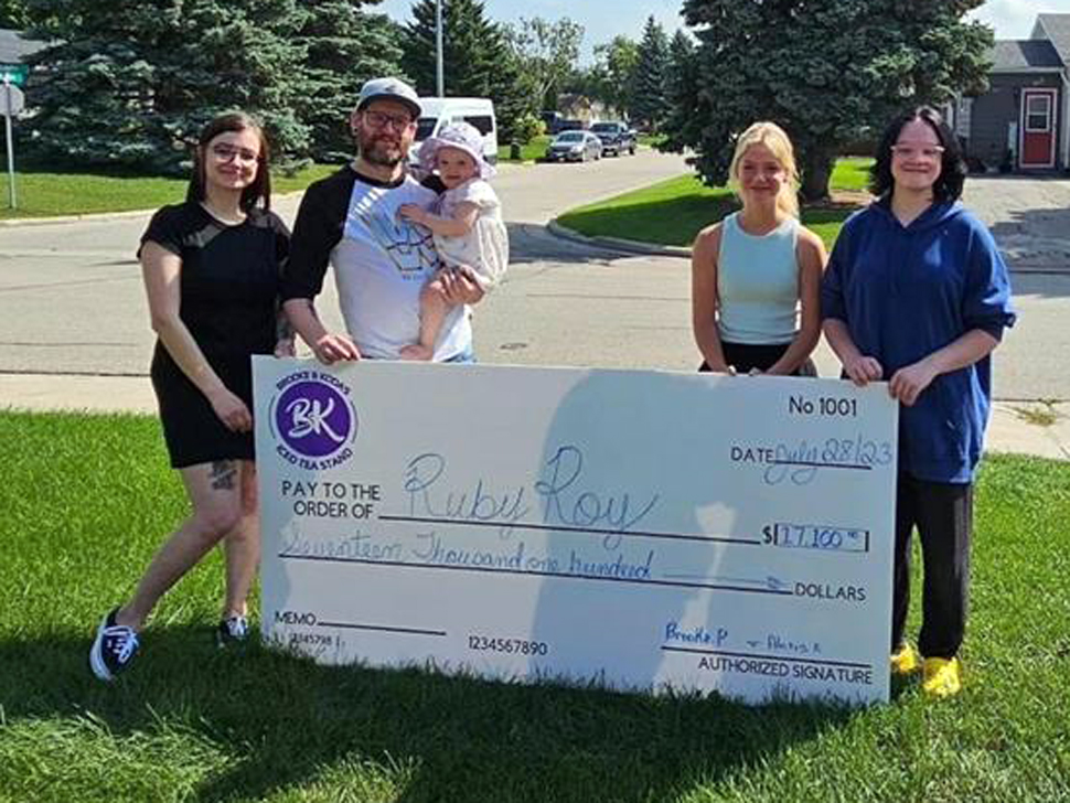 Brooke and Koda's Iced Tea Stand raises thousands of dollars for Ile ...