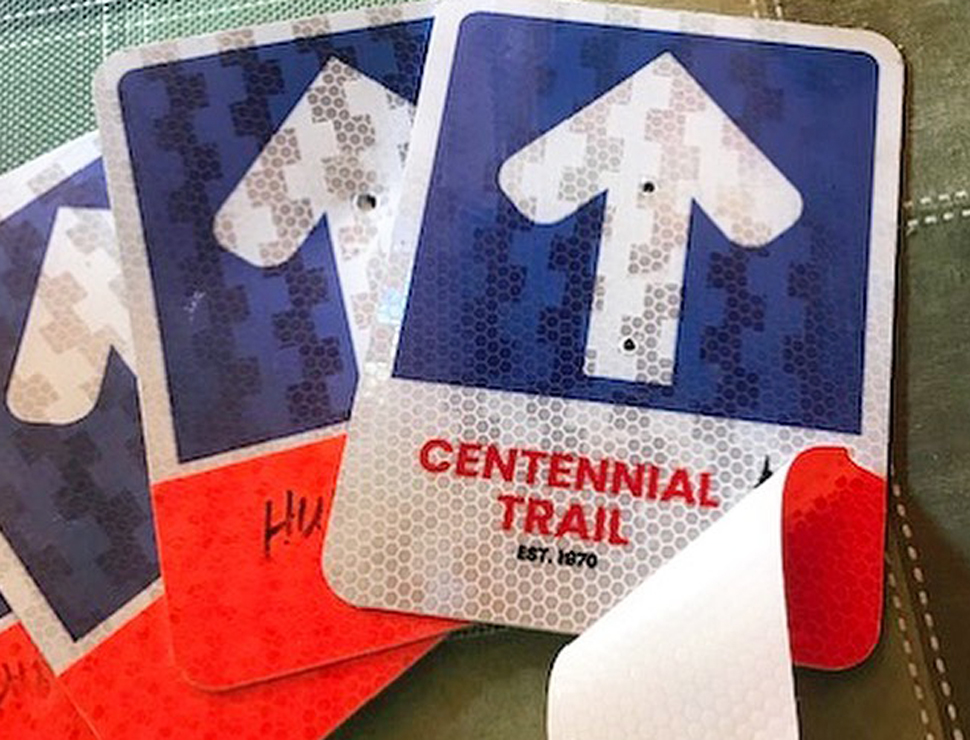 At least 6 trail markers stolen from Centennial Trail raising safety ...