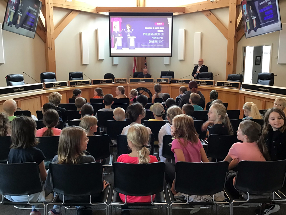 Grunthal students get a sneak peek at local government ...
