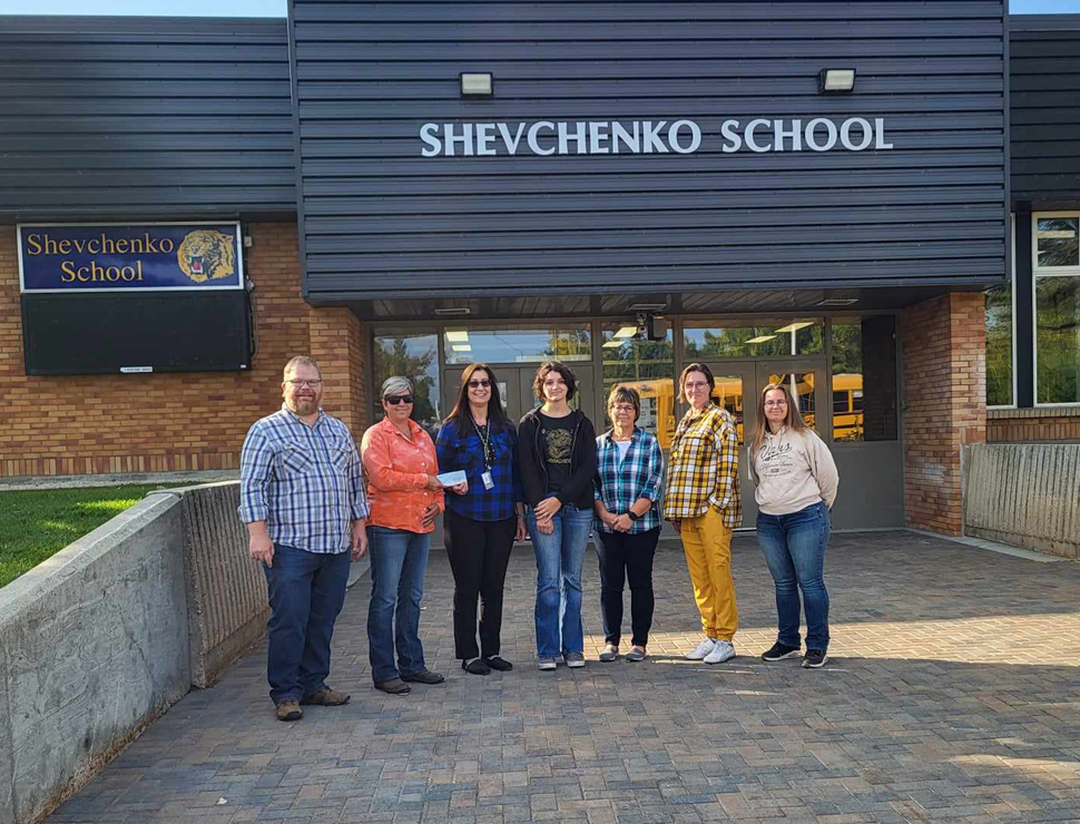 Shevchenko School and Vita Foodbank receive unexpected donations ...