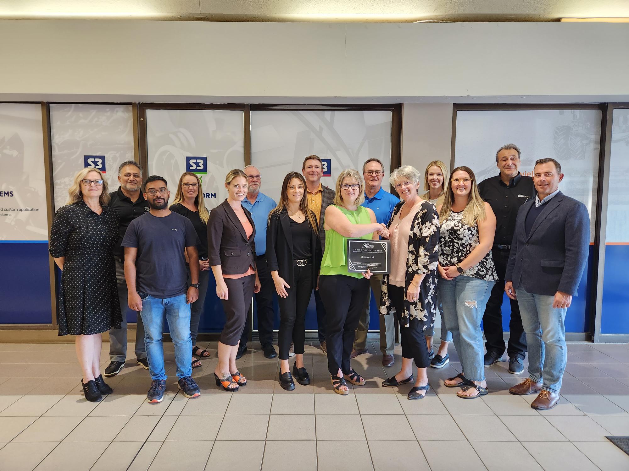 S3 Group inducted into Chamber Hall of Fame - SwiftCurrentOnline.com ...