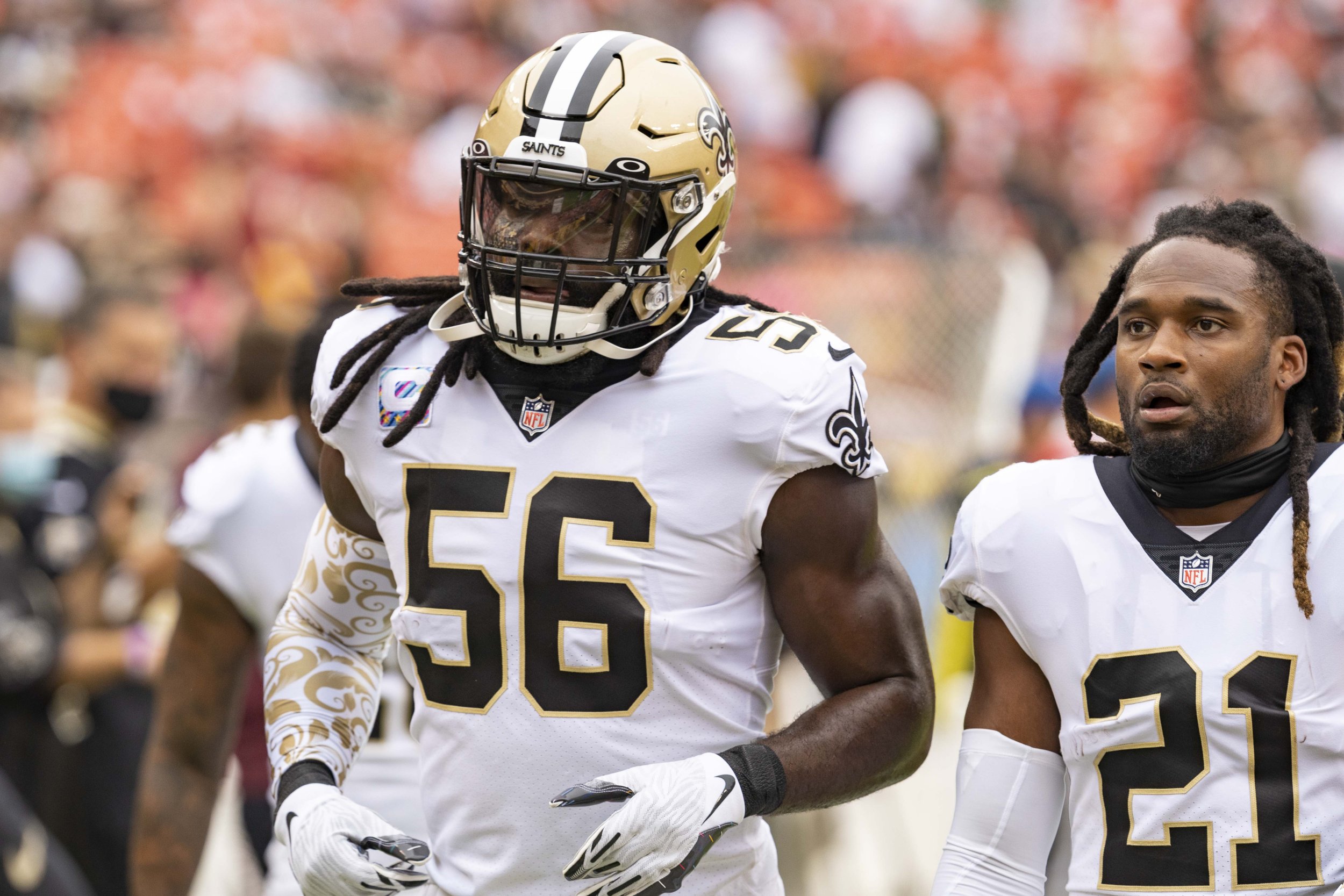 Saints linebacker places spotlight on prayer after daughter suffers ...
