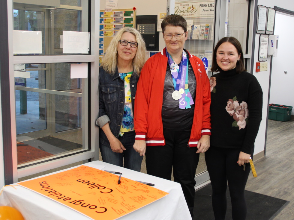 Community celebrates Colleen Voth's silver medal performance at Special ...