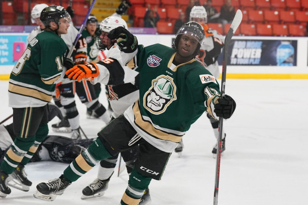 Okotoks Oilers dominate Lloydminster Bobcats at AJHL Showcase ...