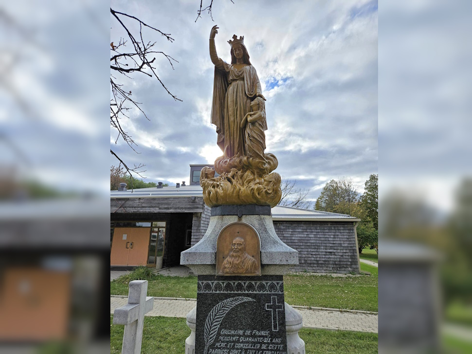 Virgin Mary statue in St. Pierre restored - SteinbachOnline.com - Local ...