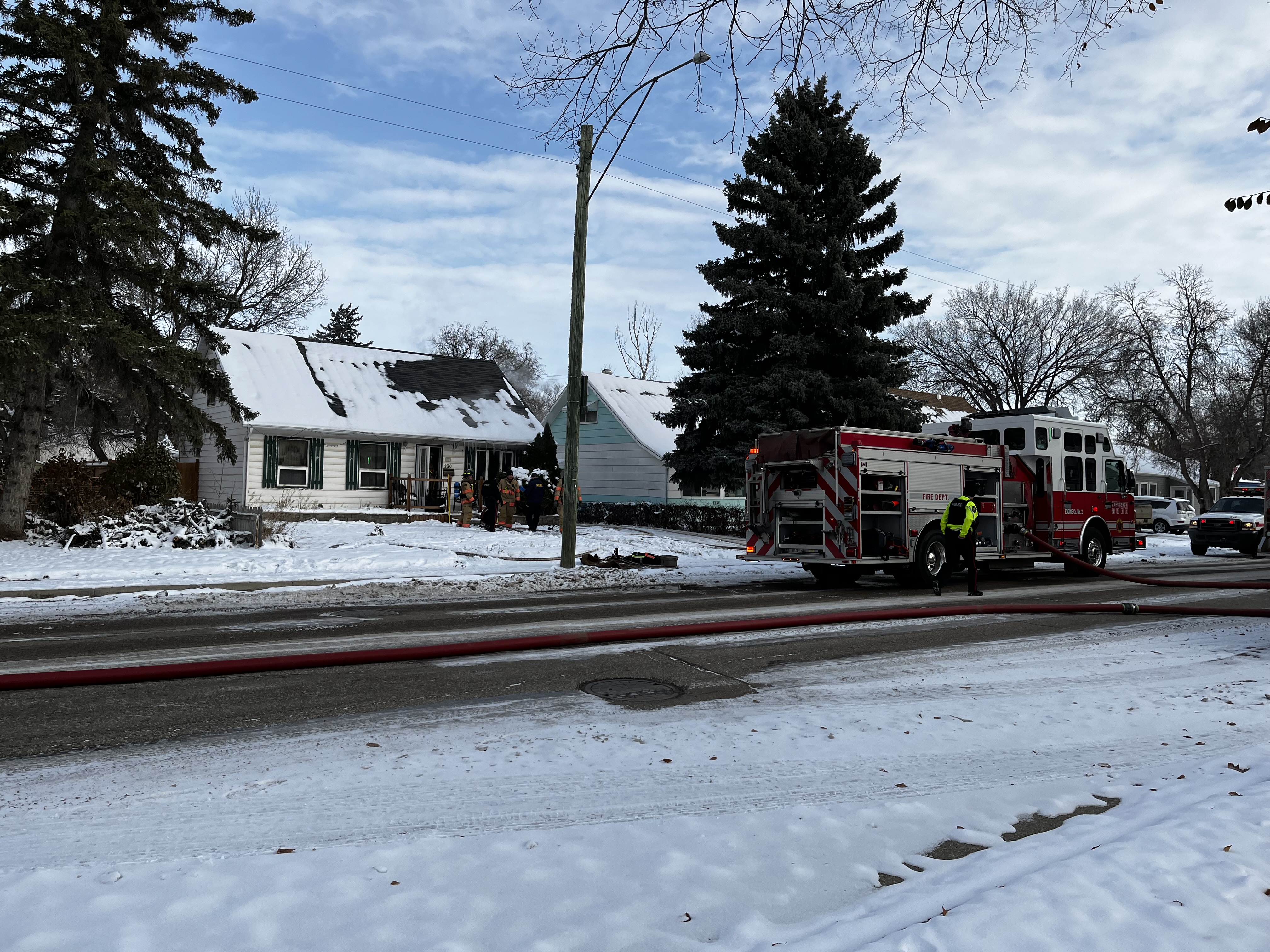 UPDATE: Fire department responds to fire on Athabasca Street E ...