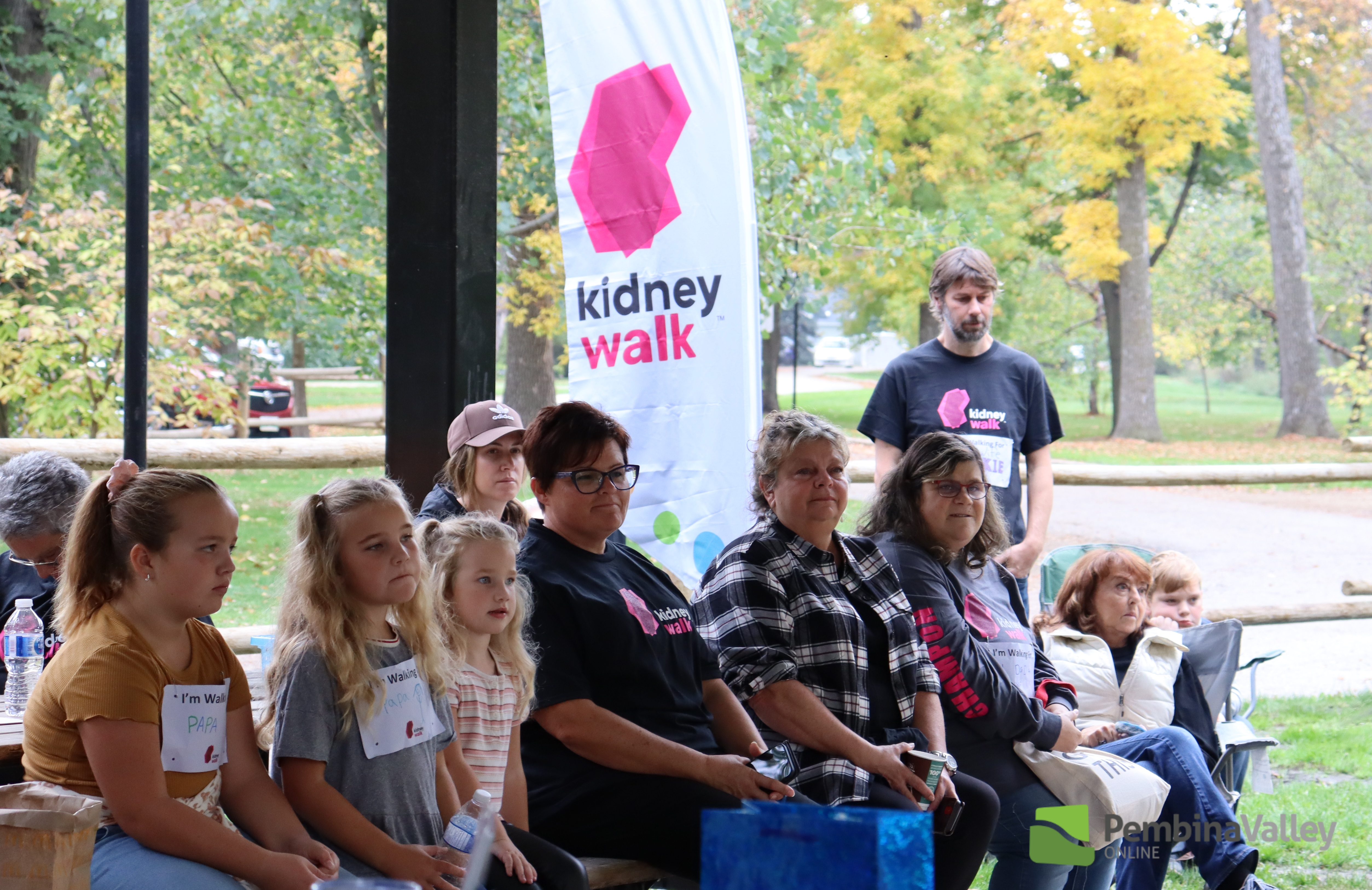 It was a beautiful afternoon for the seventh Kidney Walk in Morden ...