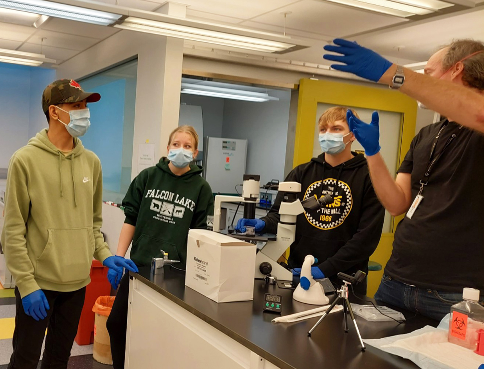 Landmark students study caffeine at research lab - SteinbachOnline.com ...