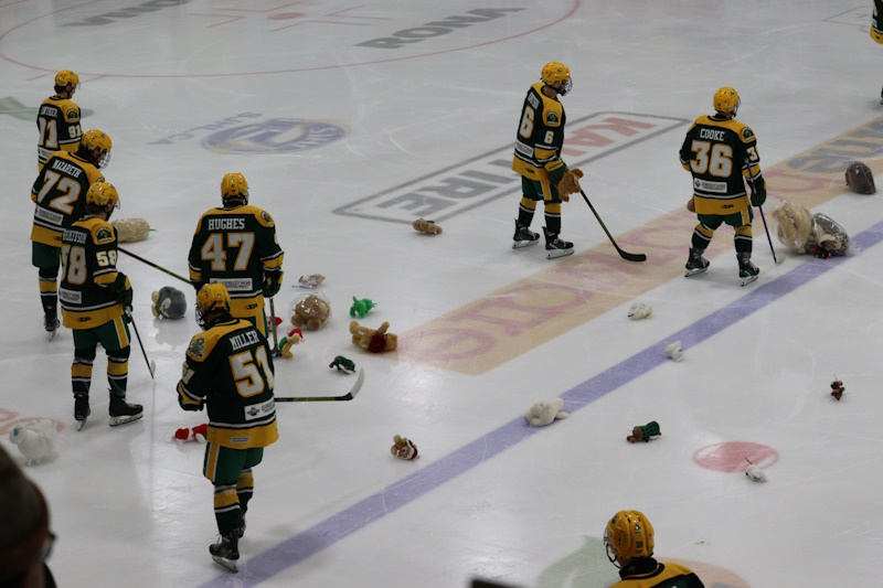 Humboldt families the big winners with Broncos Teddy Bear toss ...