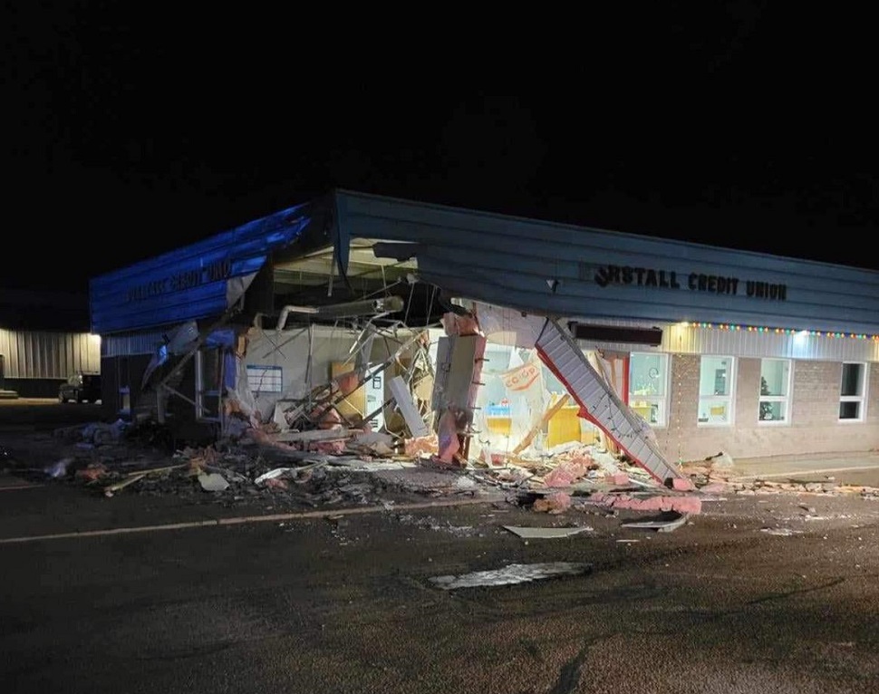 Burstall Credit Union bulldozed with stolen R.M. loader, has cash ...