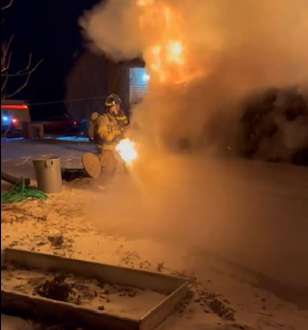 Wadena FD responds to blaze on Fishing Lake First Nation ...