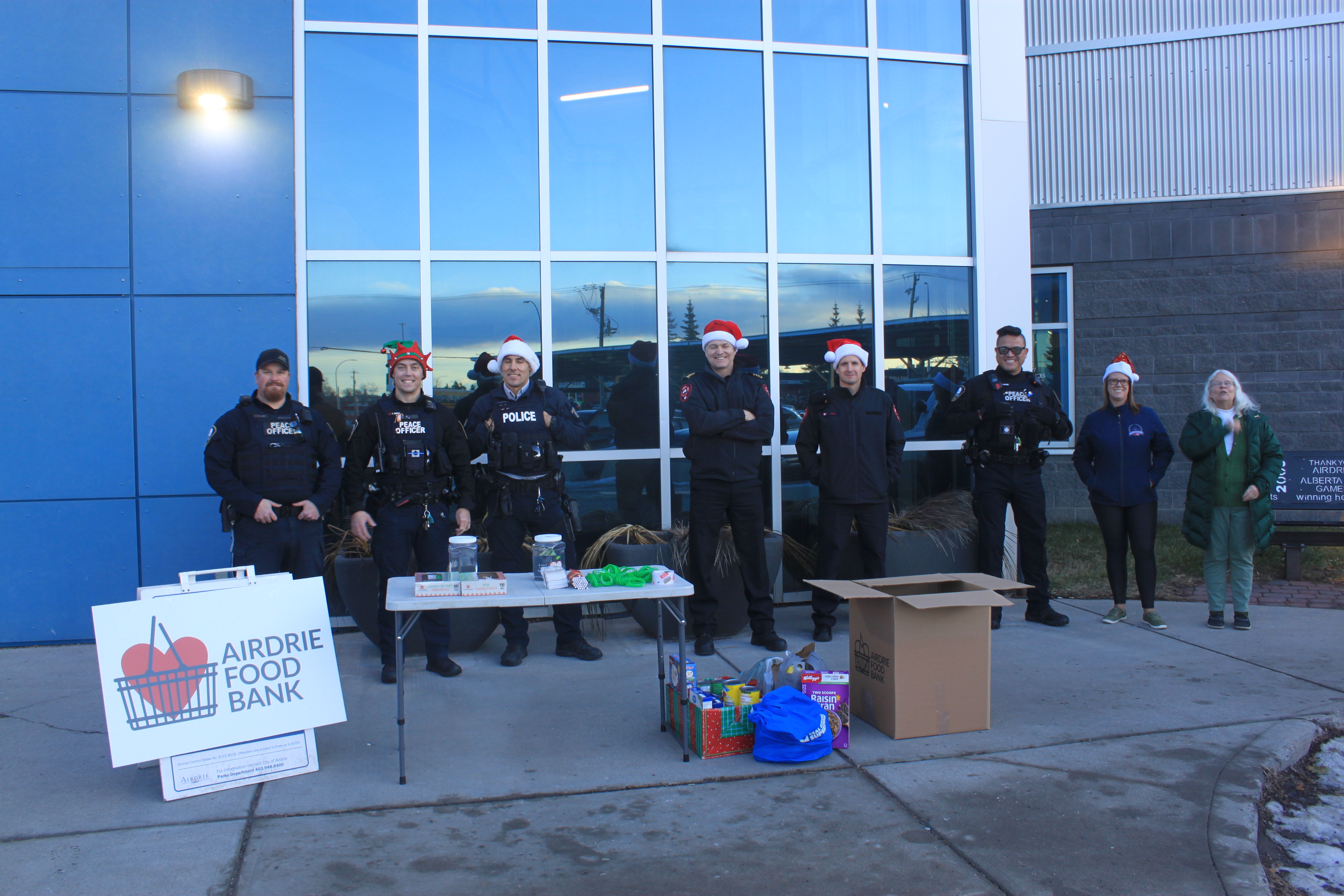 GALLERY: 'Charity Check Stop' helps out the Airdrie Food Bank ...