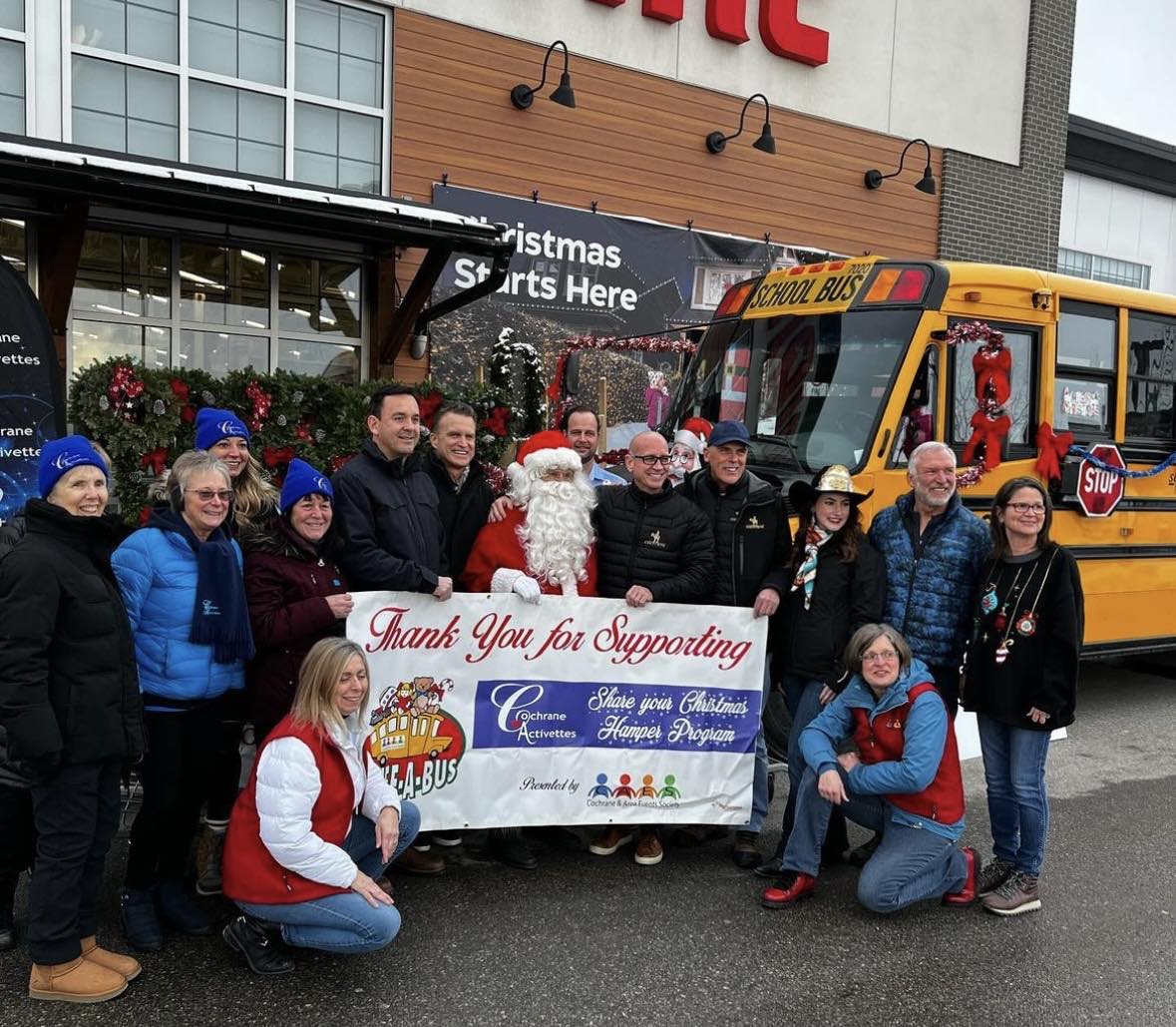 Cochrane's Stuff-A-Bus fills two buses with donated toys and food ...