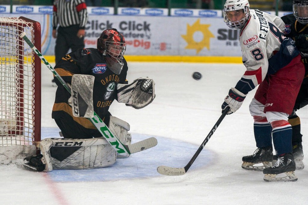 Oilers finish up home stand against AJHL's top team tonight ...