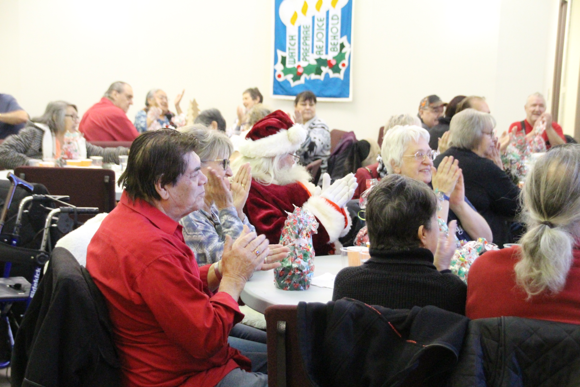 Annual Elder's Dinner draws a huge crowd celebrating Christmas and ...