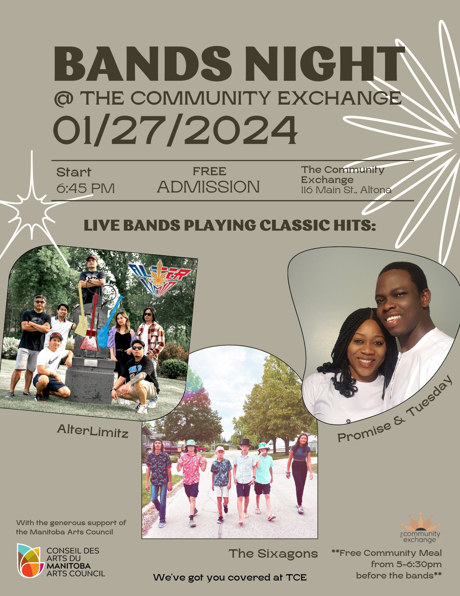 The Community Exchange in Altona hosting their first ever Bands Night ...