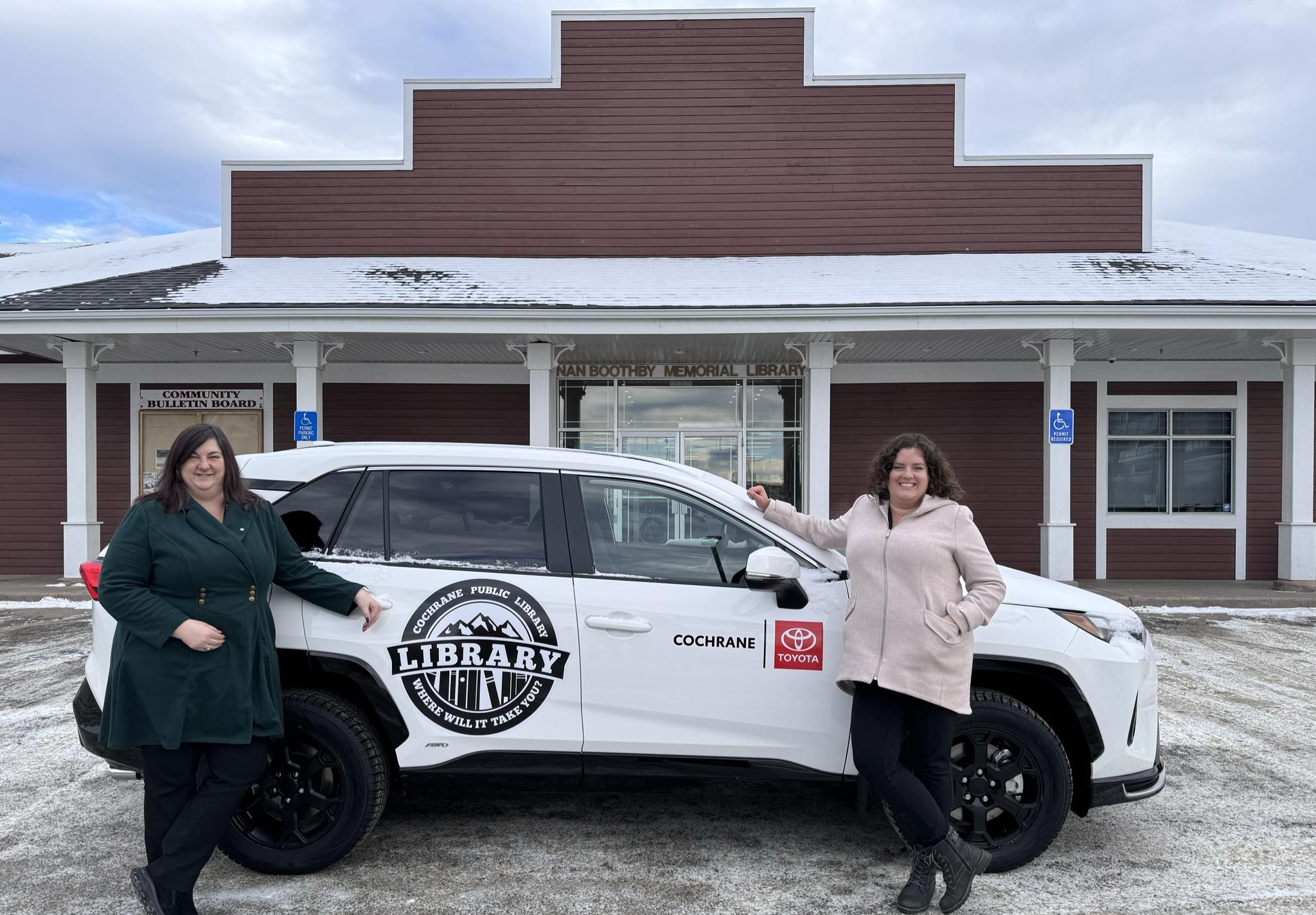 Cochrane Toyota gifts library new car - CochraneNow: Cochrane, Alberta ...