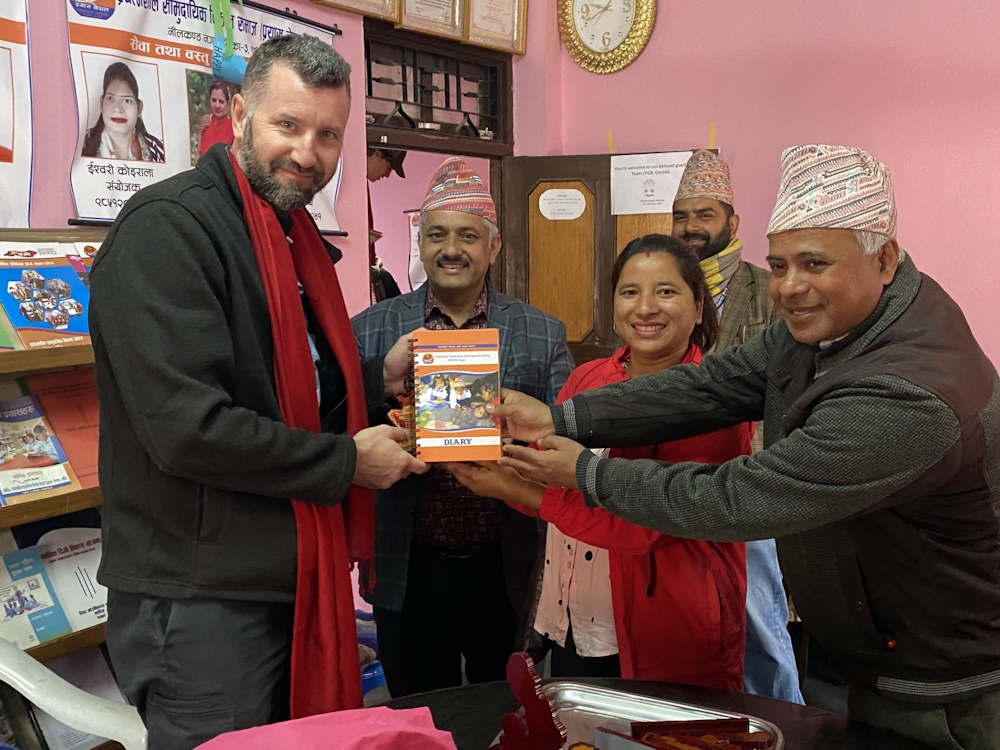 "These people are basically farming right off a mountain." Nepal ...
