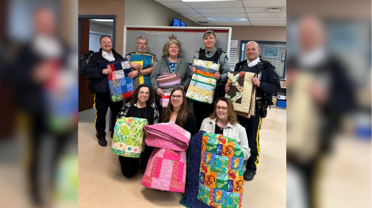 Warmth in every stitch: RCMP gifted with quilts for victims of crime ...