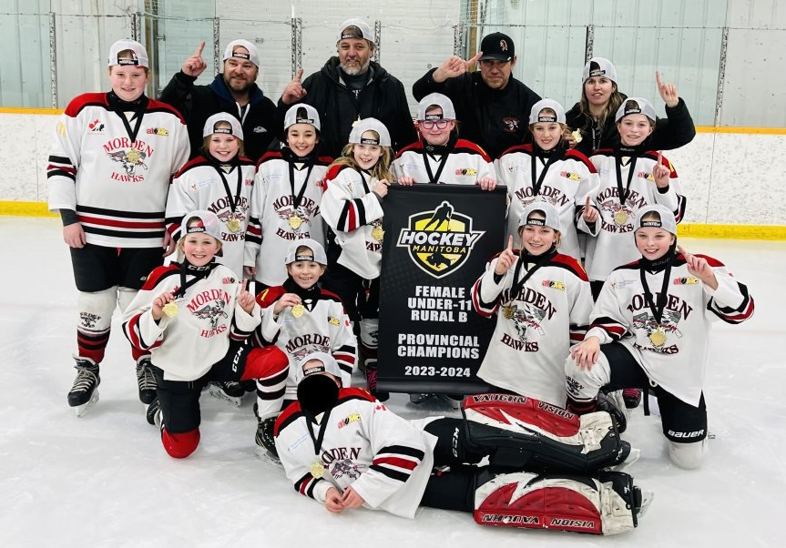 Sportsbeat - Morden Hawks coach Natalie Vigier Hutton ...