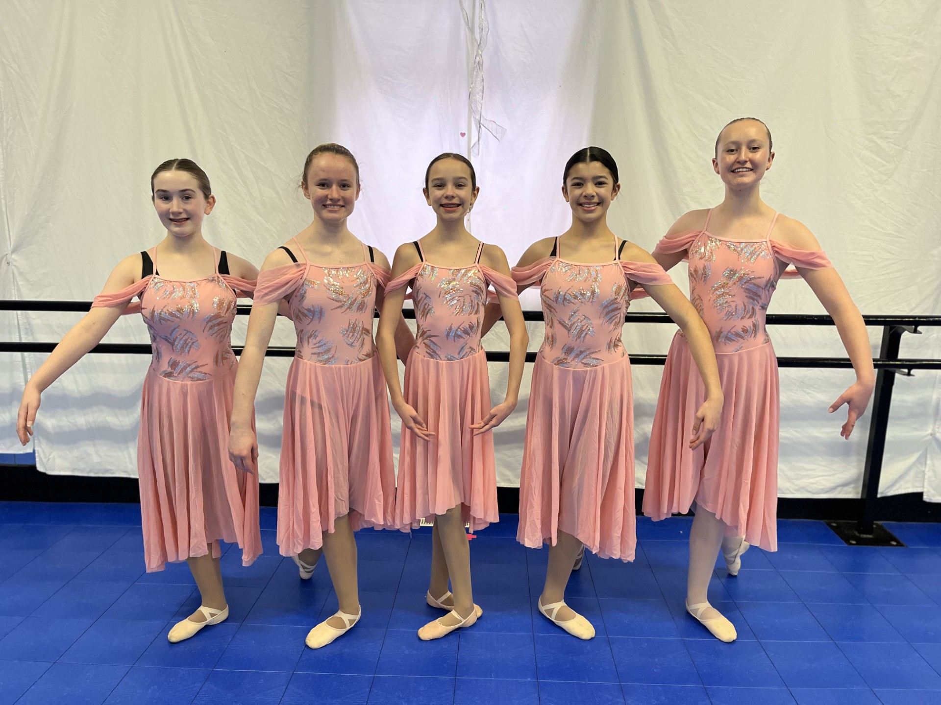 Southwest ballerinas pas de bourrée with touring ballet ...
