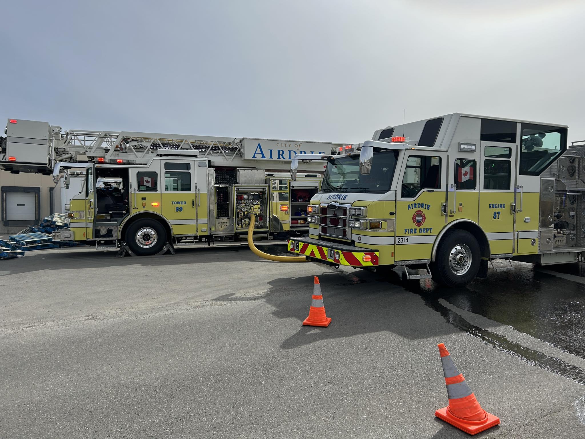 Airdrie fire crews clear scene in city's northeast - DiscoverAirdrie ...