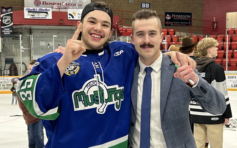 Macklin's Tye Scherger soaking in experience behind the bench at ...