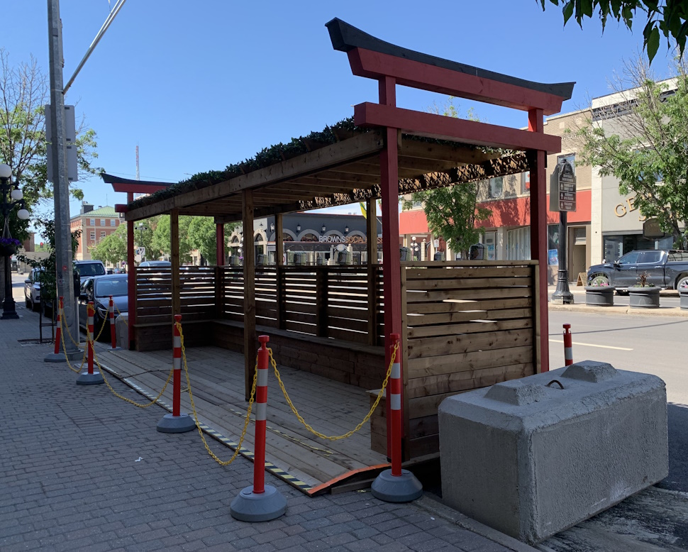 Covered Parking Trellis