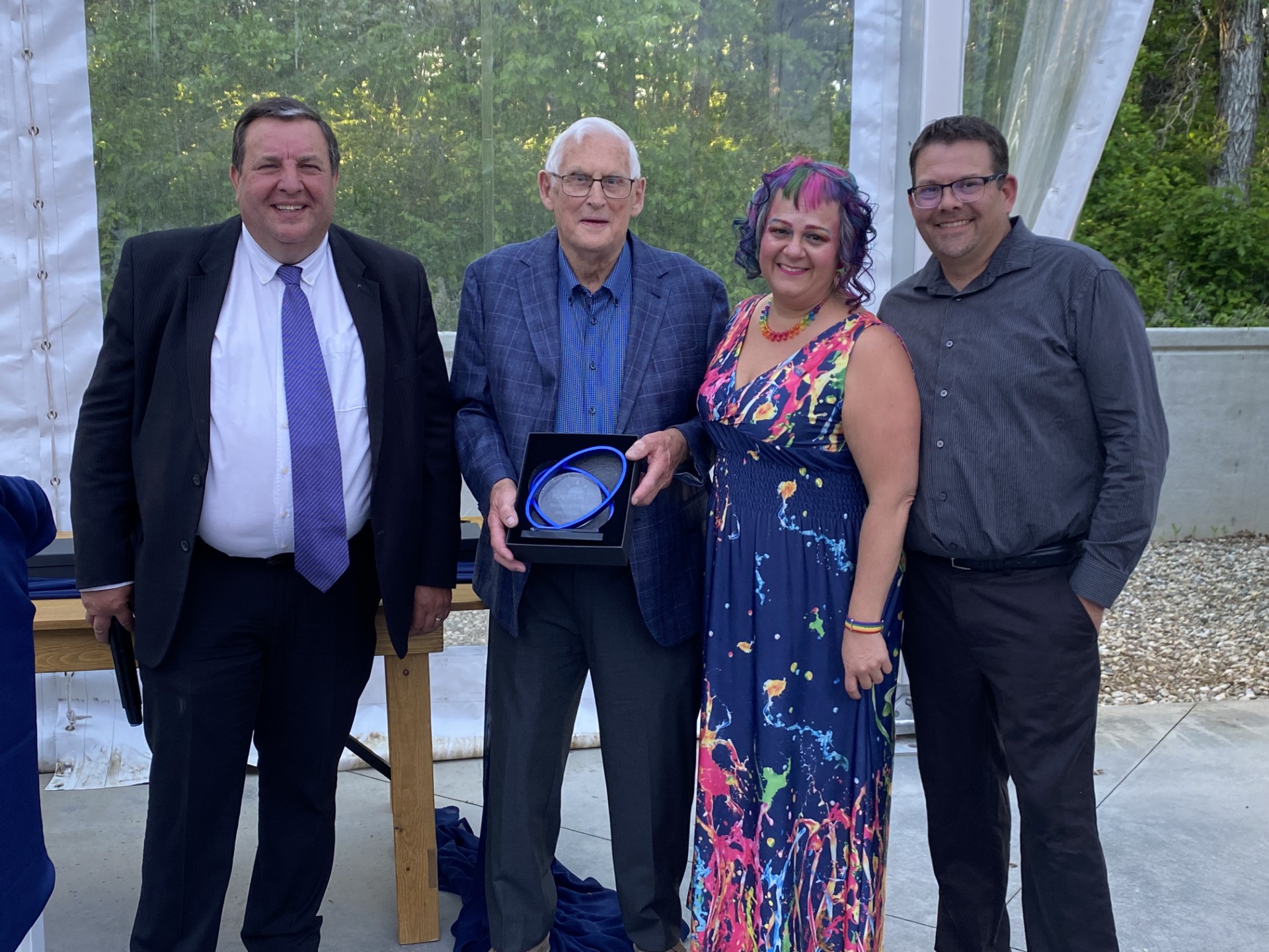 Westman Tourism's Volunteer of the Year Award goes to Souris peacock's ...