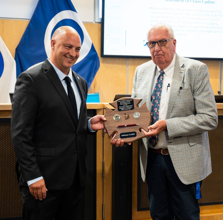 Official Administrator Doug Lagore recognized for his work at ...