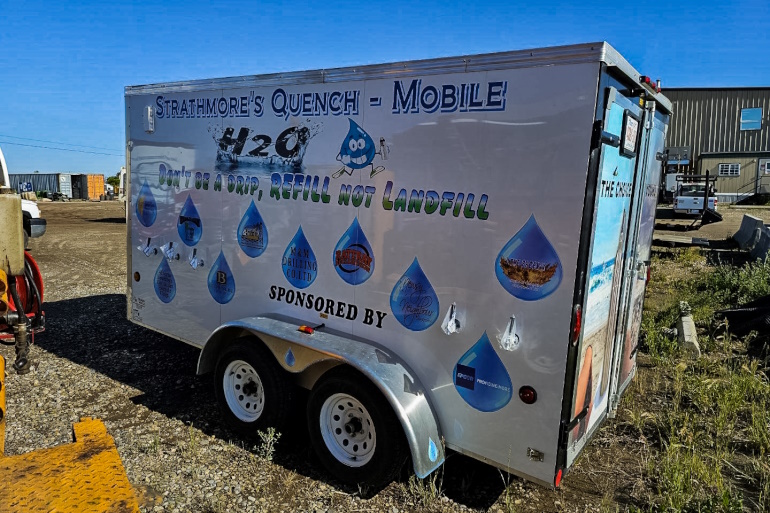 Strathmore introduces water buggy to aid residents as Stage 4 water ...