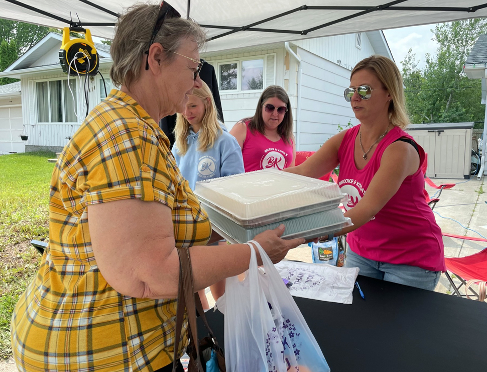Record breaking donation from Brooke and Koda’s Iced Tea Stand ...
