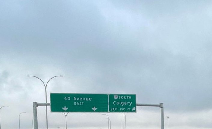 Update: Caution urged: Debris on 40th Avenue Overpass - DiscoverAirdrie ...