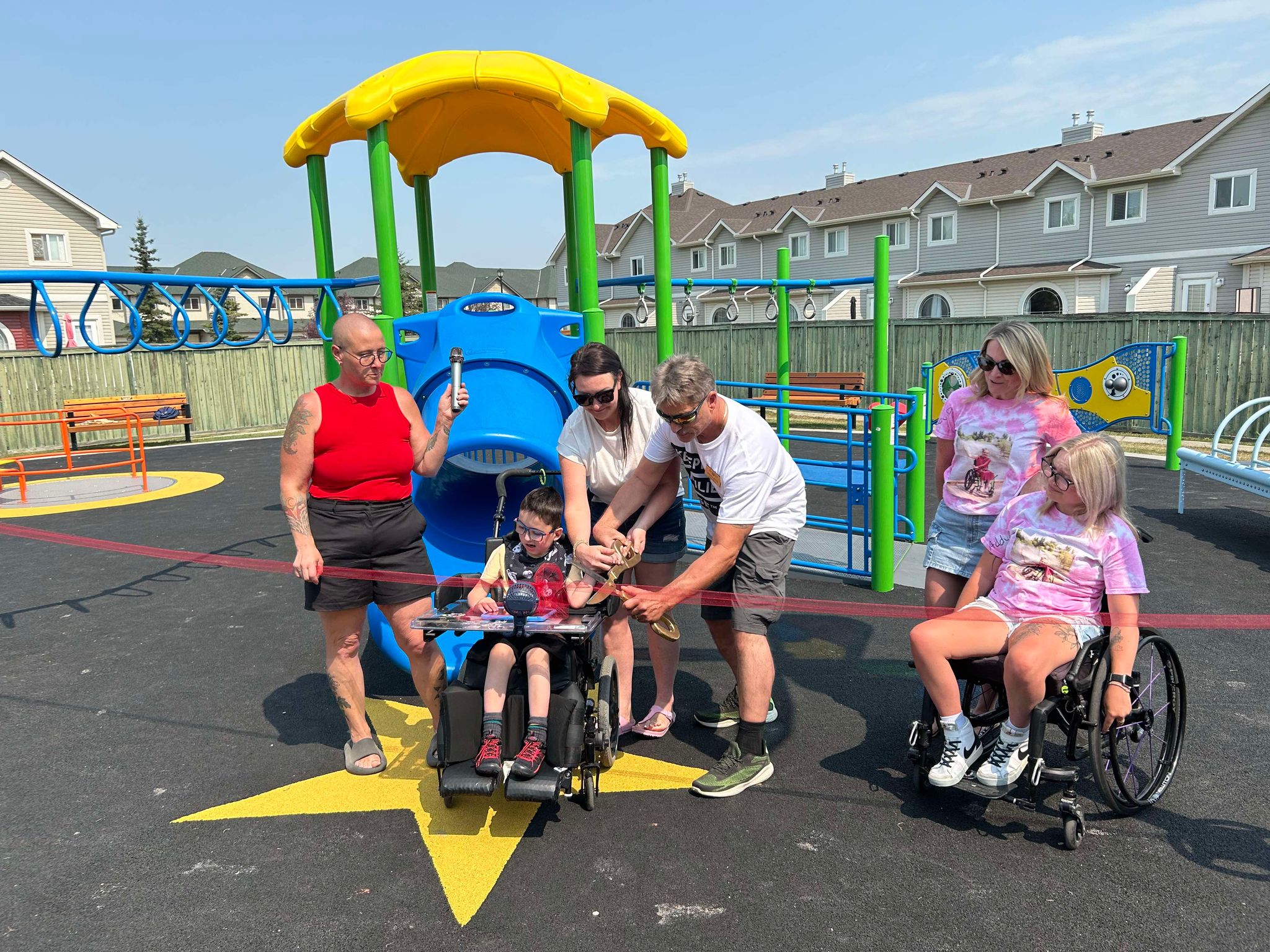 Airdrie's first inclusive playground now open - DiscoverAirdrie.com ...
