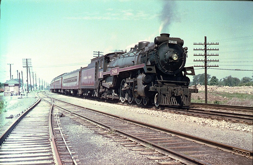 The Empress steam locomotive rolling through Portage Sunday ...