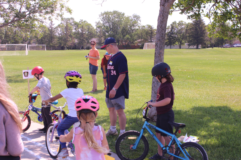 134 Kids learn biking safety at last week's bike rodeo ...