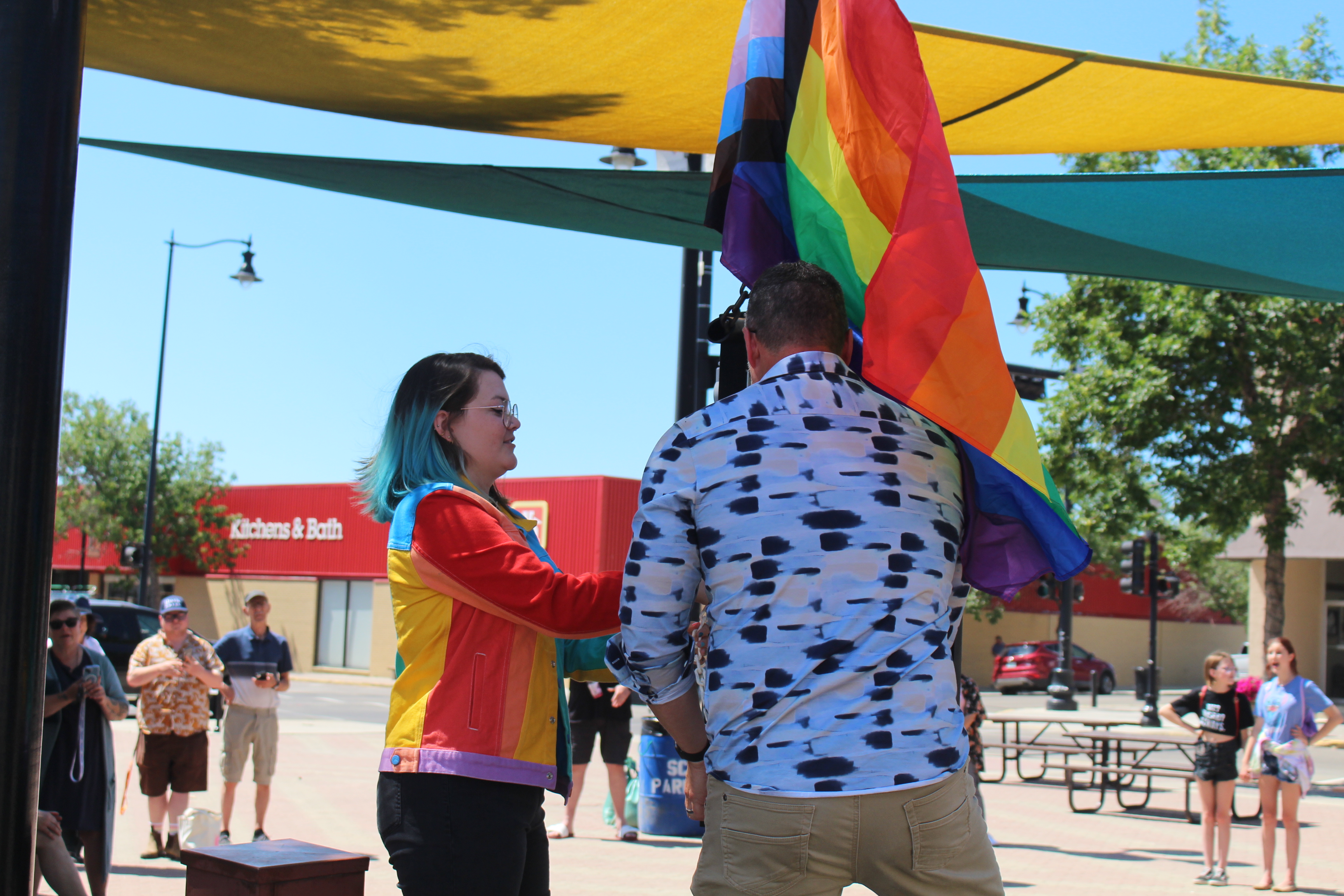 Pride flag flies high over Swift Current for Pride Week ...