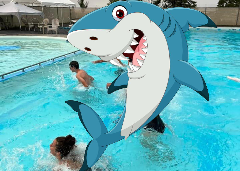 Shark Week kicks off an action packed week at Eatonia pool ...