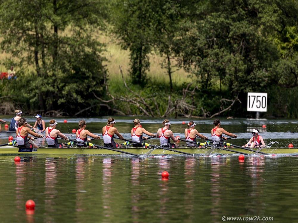 Team Canada women's eight rowing team to compete Thursday in qualifier ...