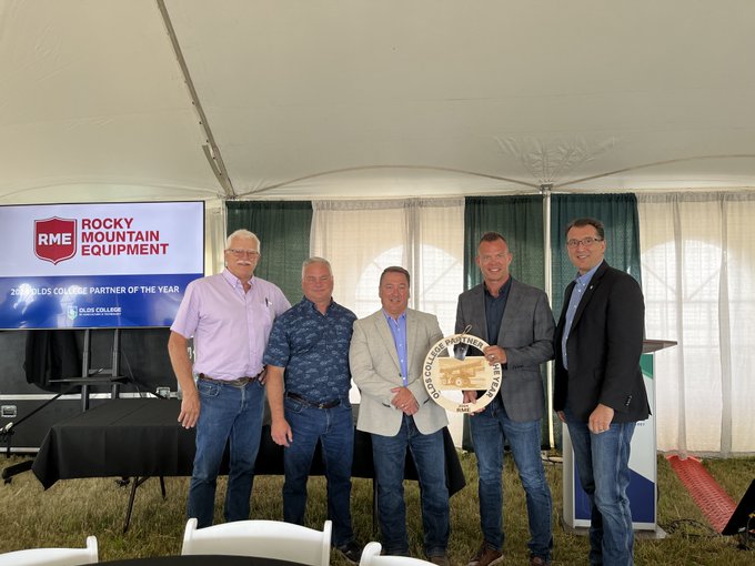 Olds College of Agriculture 2024 Partner of the Year RME ...