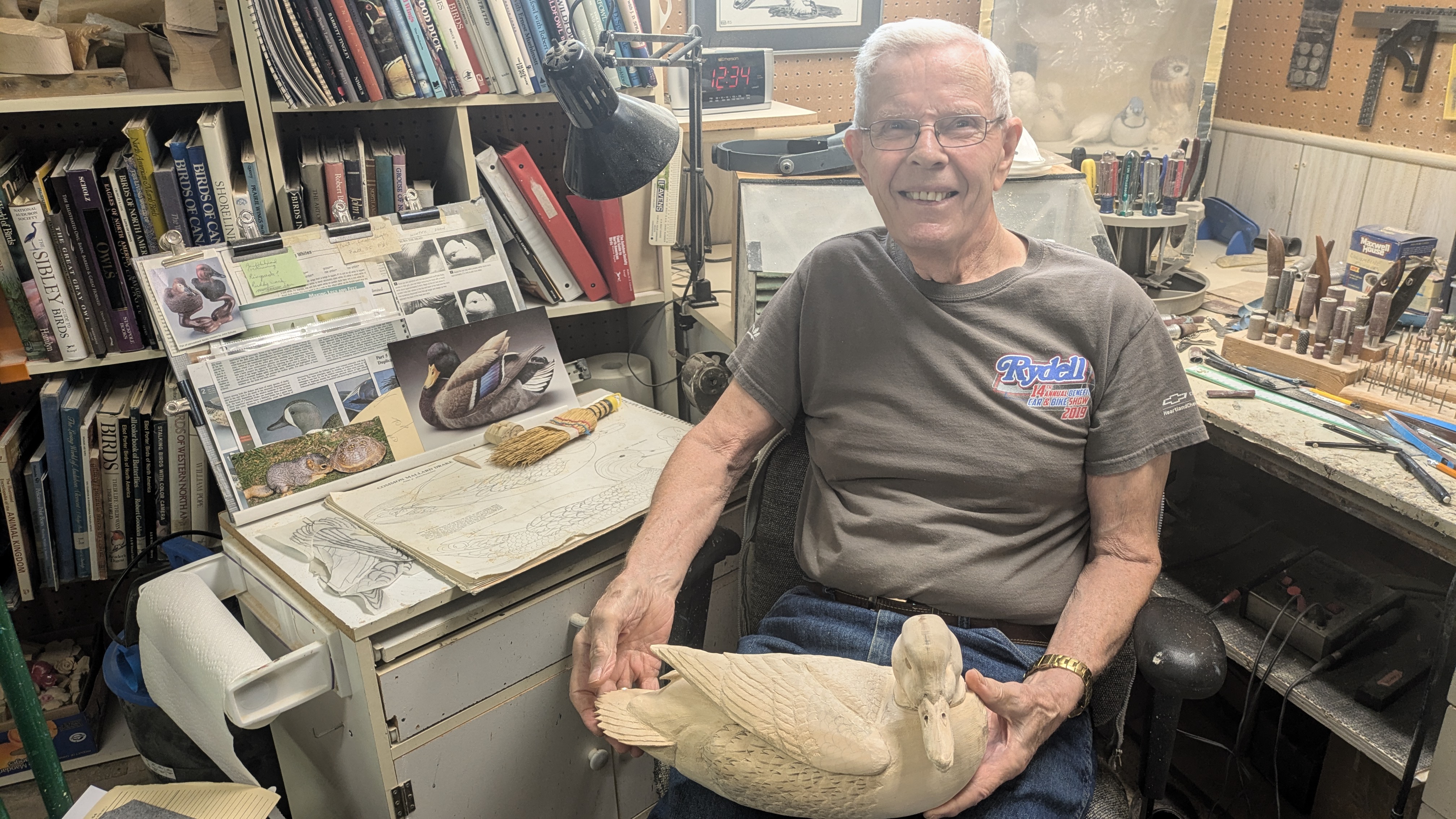 Rusty Rutherford walks us through his art journey into woodcarving - PortageOnline.com - Local ...
